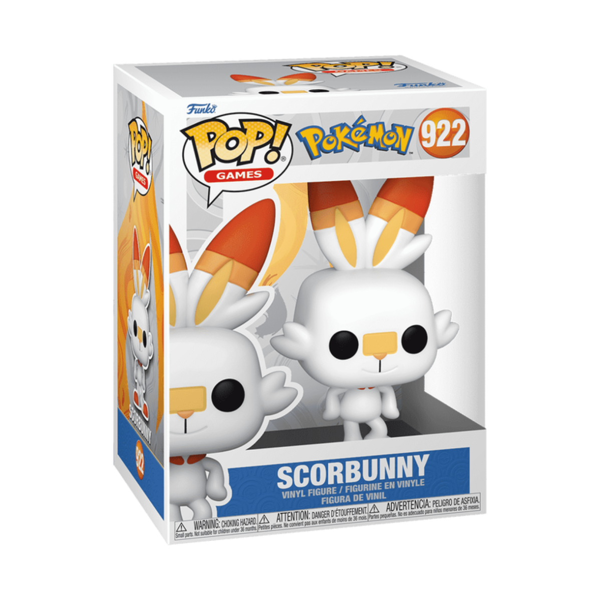 Funko POP! Pokémon - Scorbunny (922) - CardStoreCPH.dk
